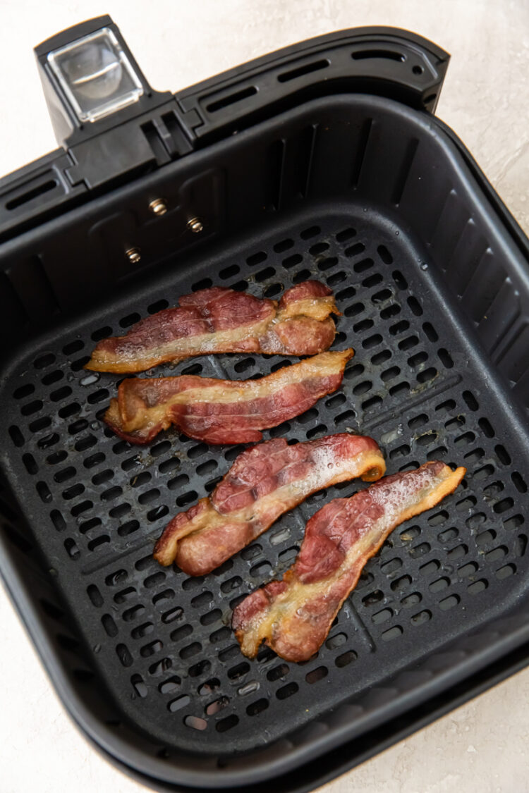 Crispy Air Fryer Bacon - Lara Clevenger