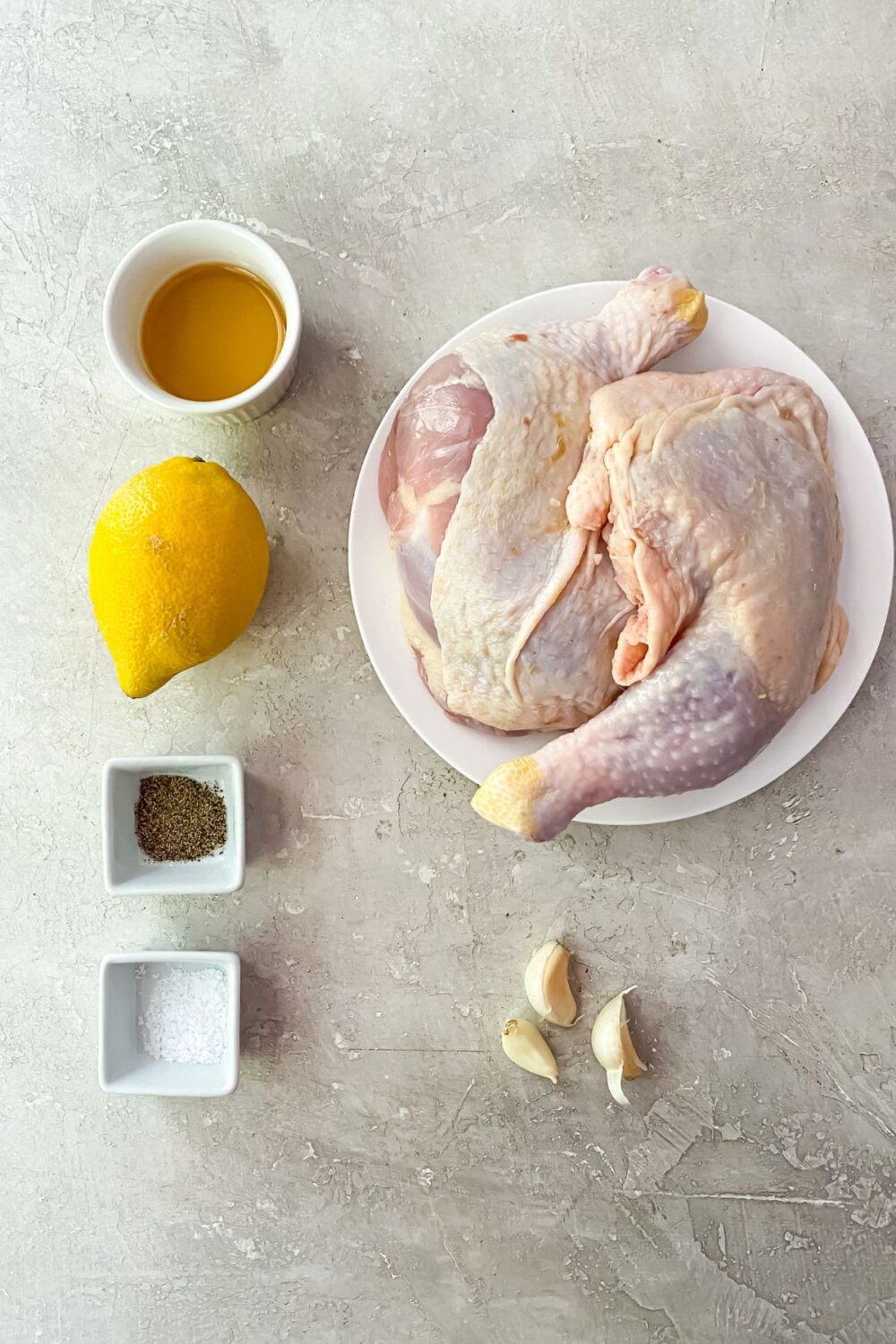 Easy Broiled Chicken Leg Quarters - Lara Clevenger