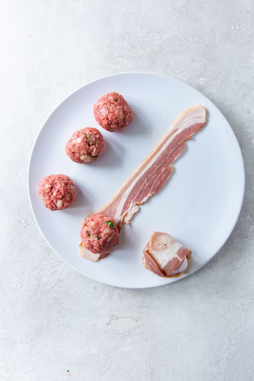 Air Fryer Bacon Wrapped Meatballs - Lara Clevenger