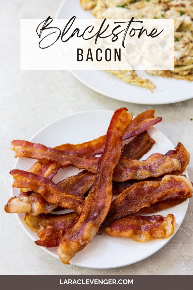 Bacon on the Blackstone Griddle - Lara Clevenger