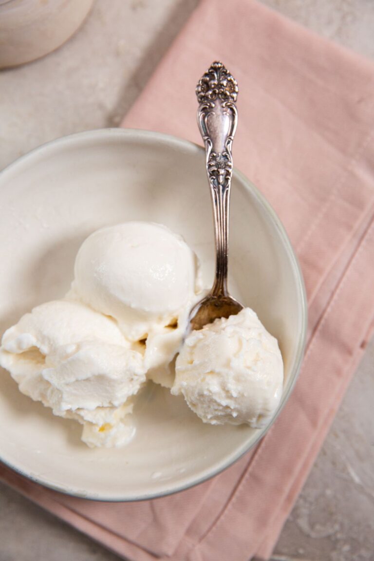 Ninja Creami Vanilla Ice Cream Recipe - Lara Clevenger