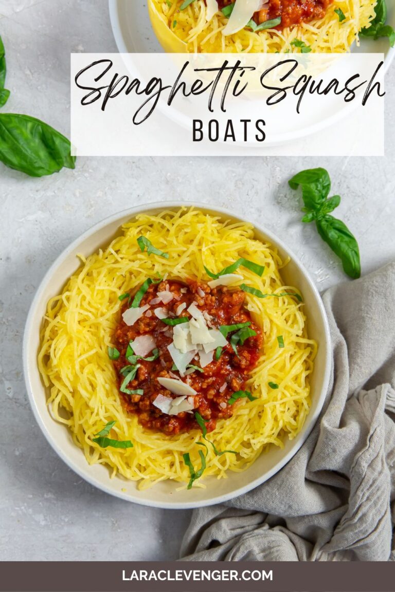Spaghetti Squash Boats - Lara Clevenger