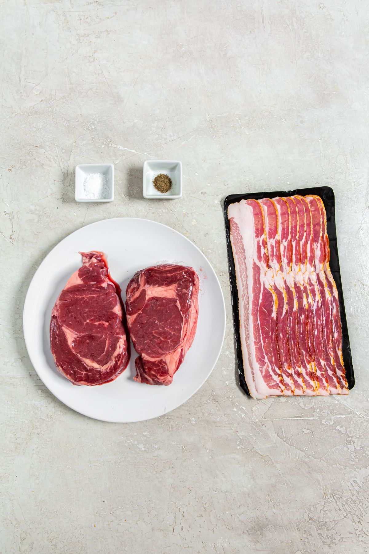 Air Fryer Bacon Wrapped Ribeye Steak - Lara Clevenger