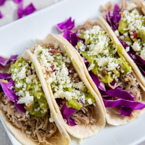 Low Carb Shredded Chicken Tacos - Lara Clevenger