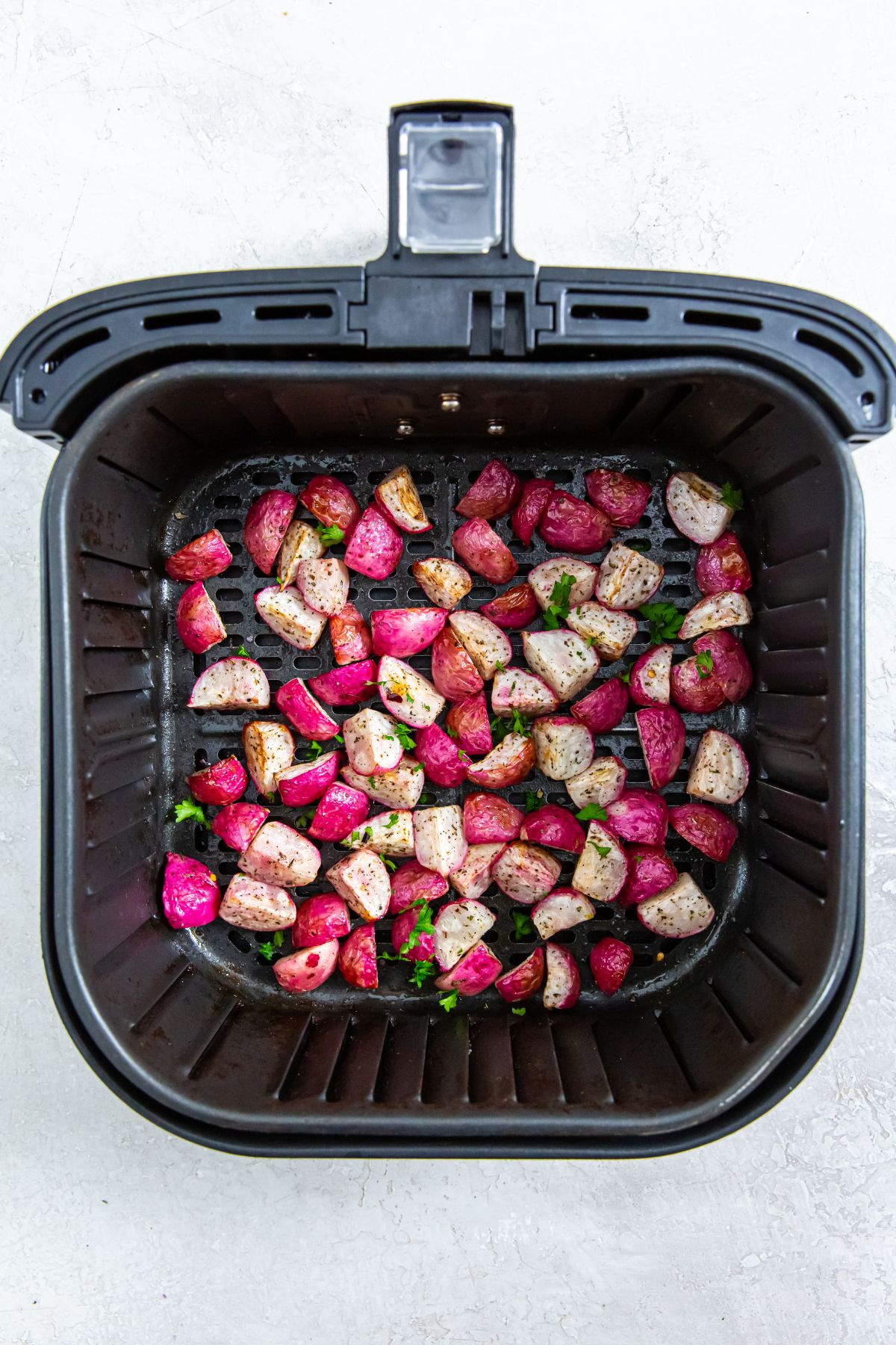 Air Fryer Radishes - Lara Clevenger