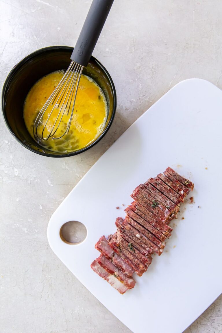 Leftover Steak Breakfast - Lara Clevenger