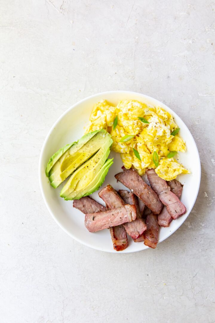 Leftover Steak Breakfast - Lara Clevenger