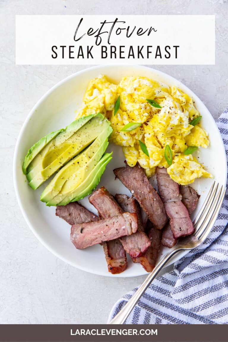 Leftover Steak Breakfast - Lara Clevenger