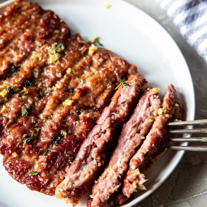 Smoked Turkey Steaks - Lara Clevenger