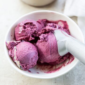 Ninja CREAMi Blueberry Ice Cream - Lara Clevenger